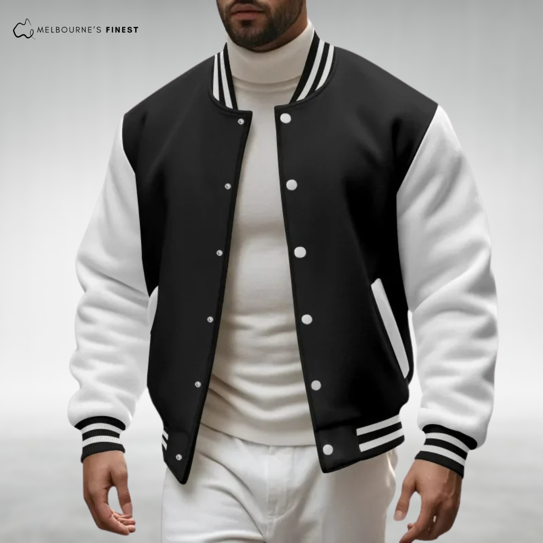 Rodgers™ Men's Modern Varsity Jacket – Melbourne's Finest