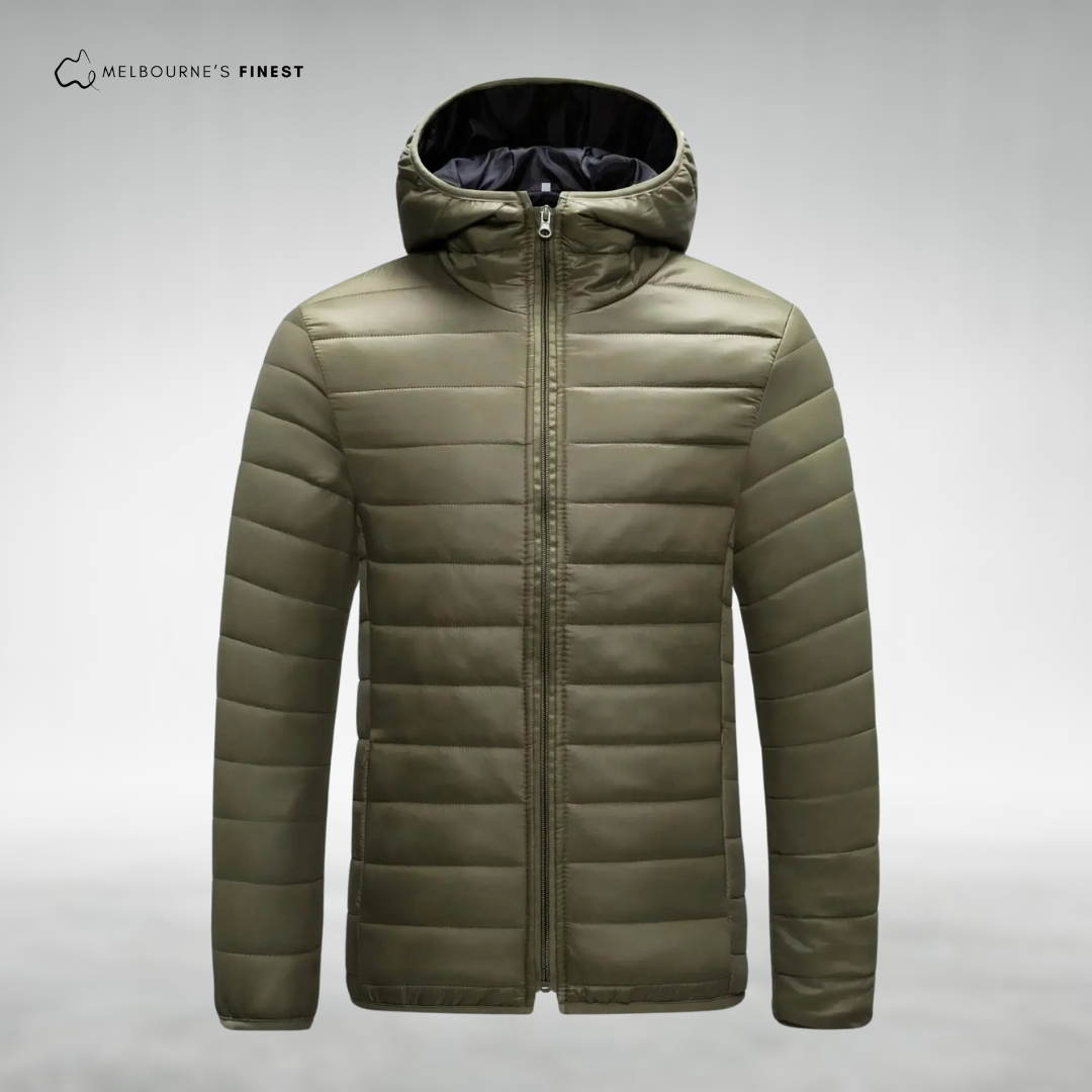 Levy™ Men's Lightweight Puffer Jacket – Melbourne's Finest