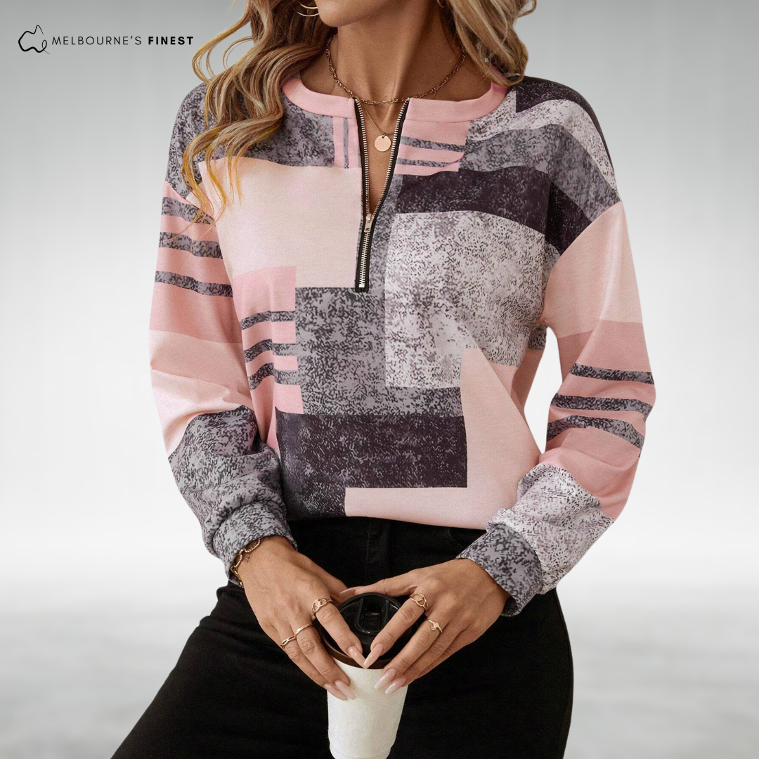 Riddle™ Elegant Half-Zip Jumper – Melbourne's Finest