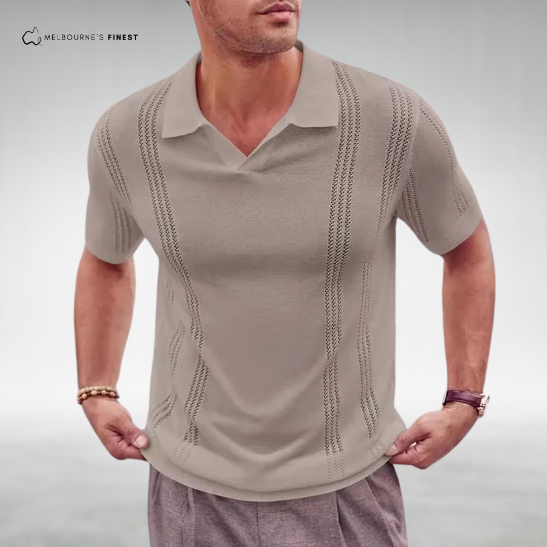 Timothy™ Elegant Men's Summer Polo – Melbourne's Finest