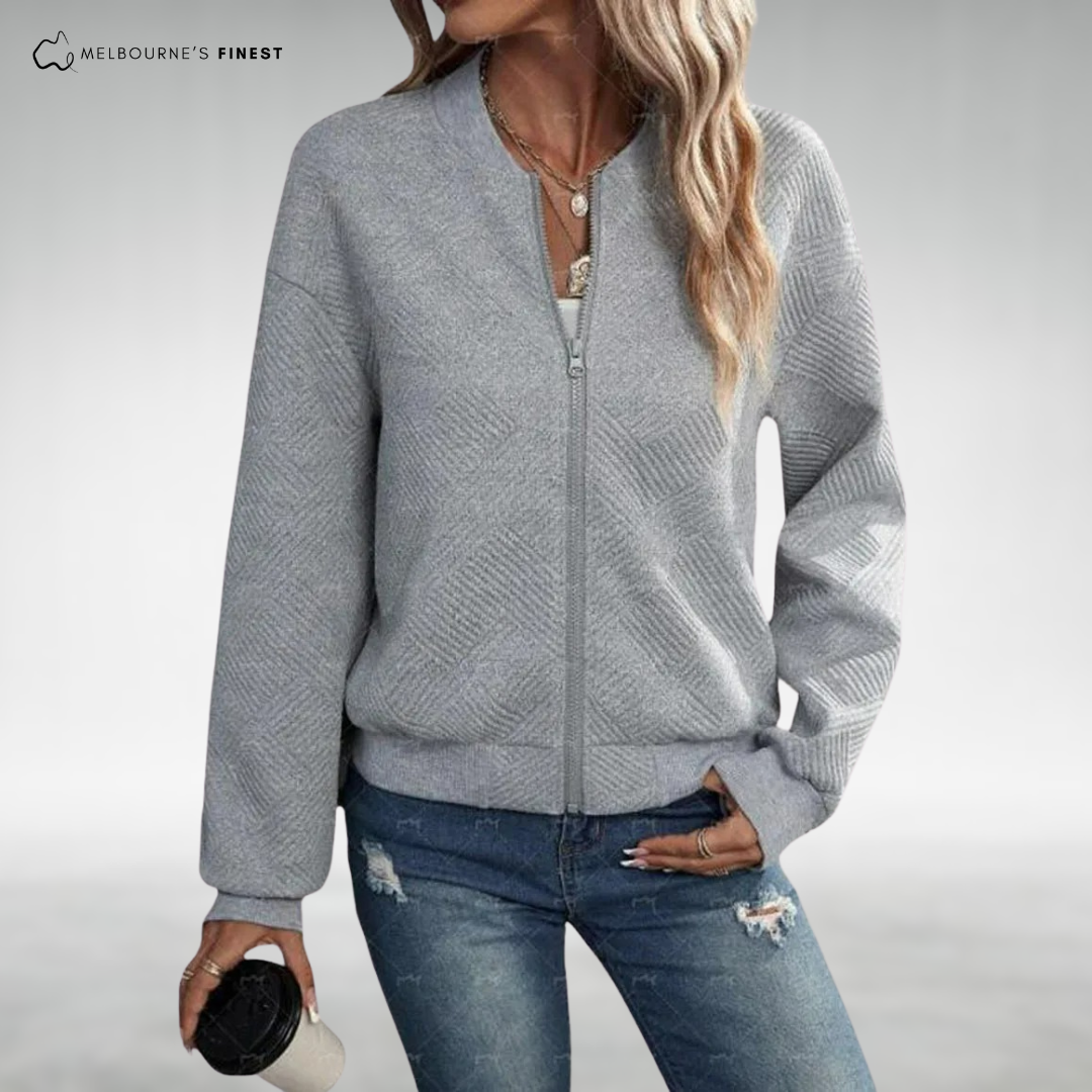 Krystal™ Textured Knit Jacket – Melbourne's Finest