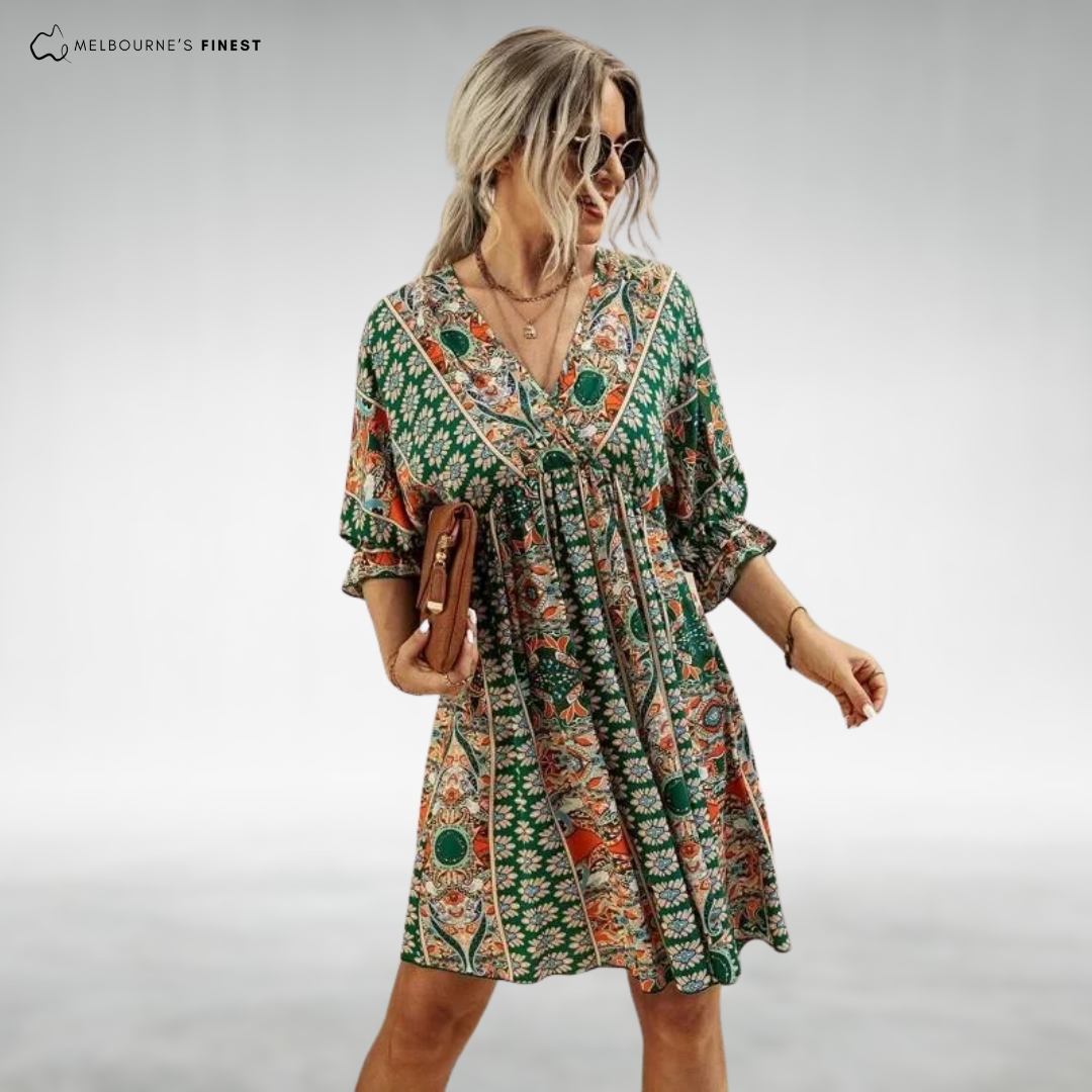 Felicia™ Relaxed Boho Dress – Melbourne's Finest