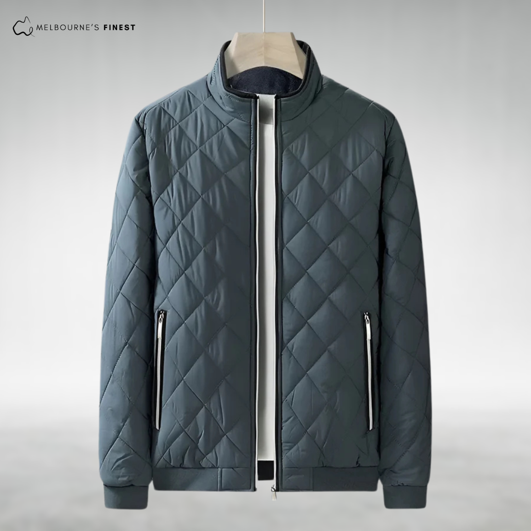 Toby™ Men's Quilted Fleece-Lined Jacket – Melbourne's Finest