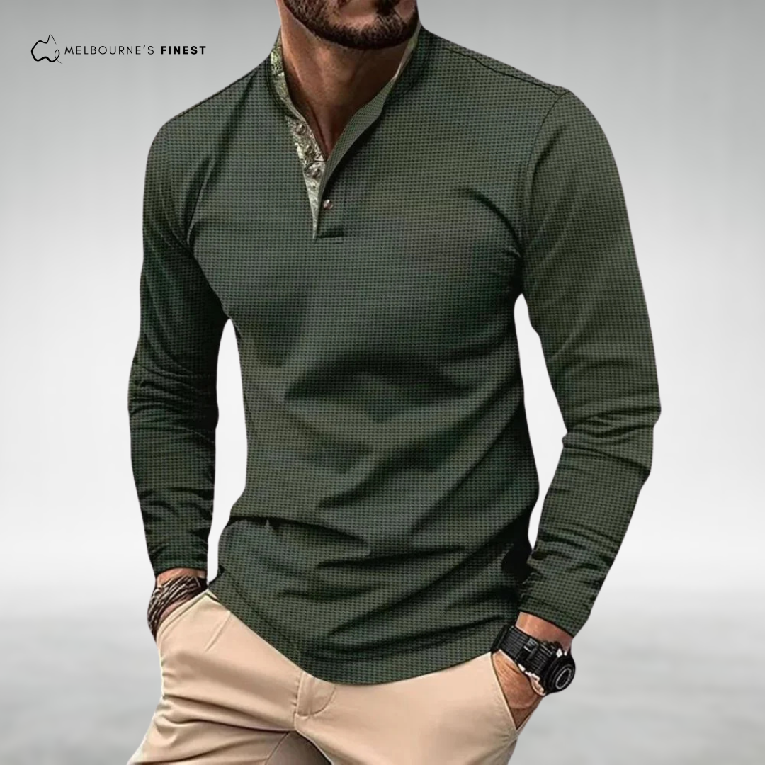 Todd™ Smart-Casual Long Sleeve Shirt – Melbourne's Finest