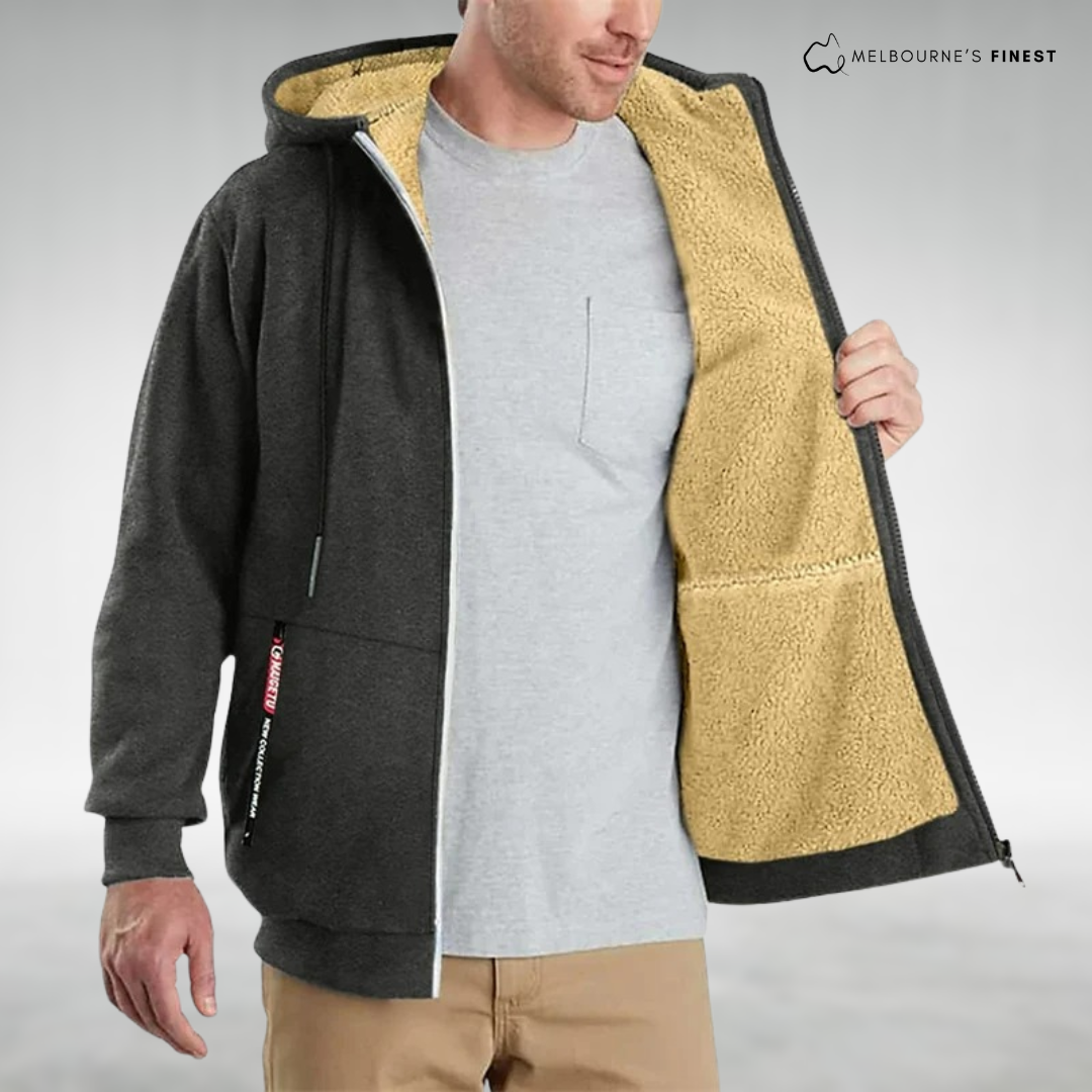 Elmer™ Fleece-Lined Zip Hoodie – Melbourne's Finest