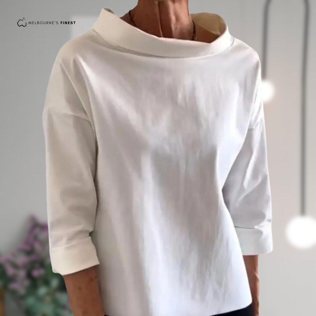 Delores™ Casual Long-sleeve Top – Melbourne's Finest