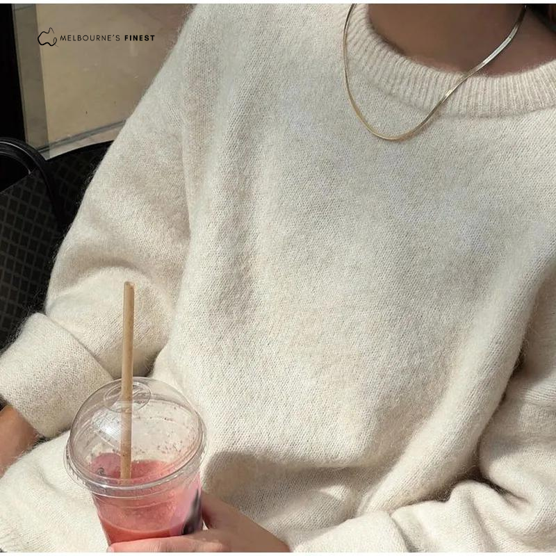 Willie™ Elegant Oversized Sweater – Melbourne's Finest